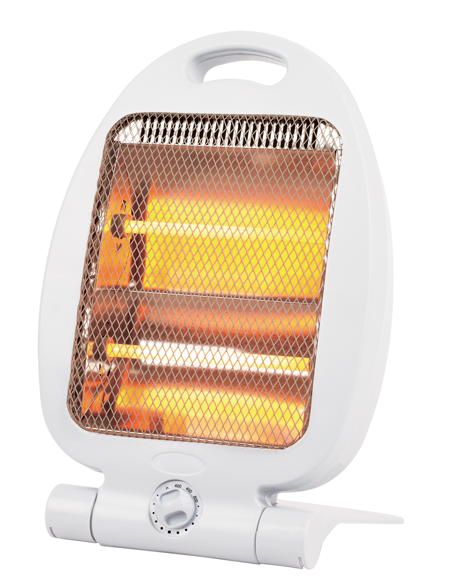 White Slimline Portable Electric Quartz Heater Caravan Stuff 4 U