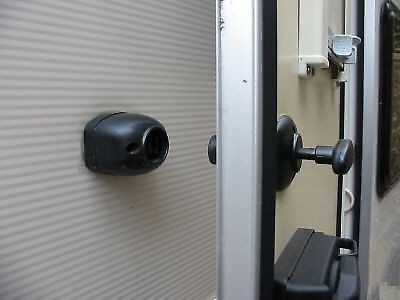 Quick Release Door Retainer Black - Caravan Stuff 4 U