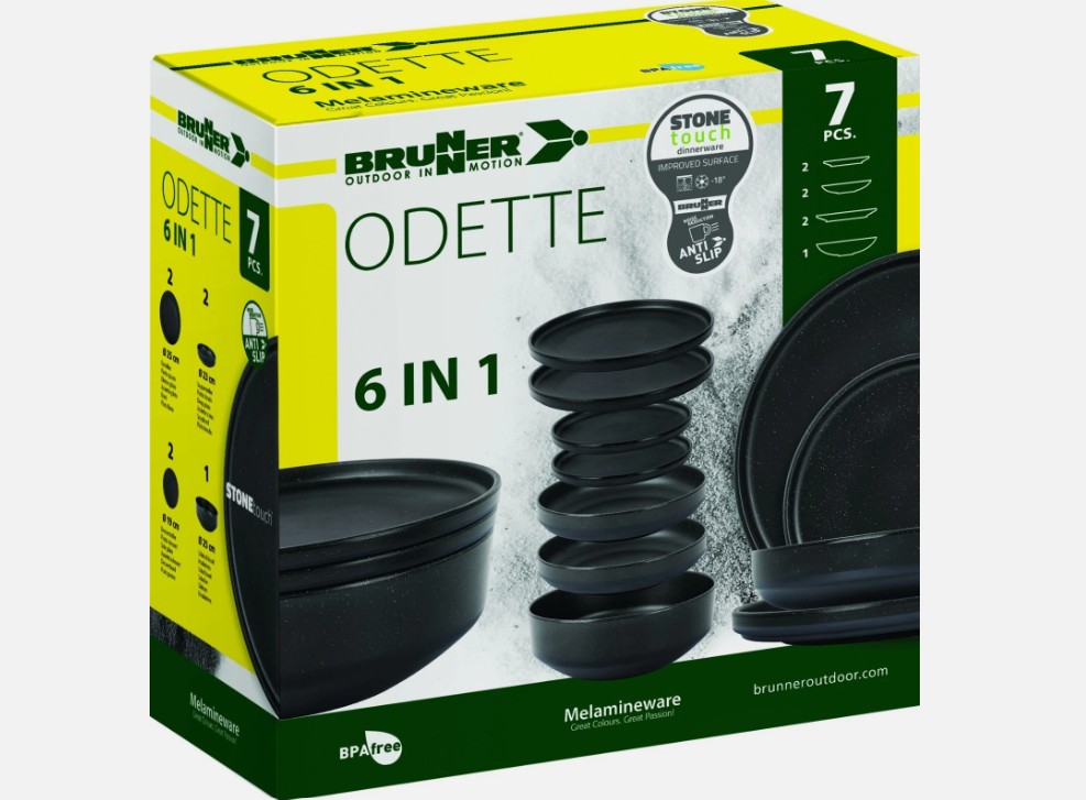 Set 6in1 Odette Black - Caravan Stuff 4 U