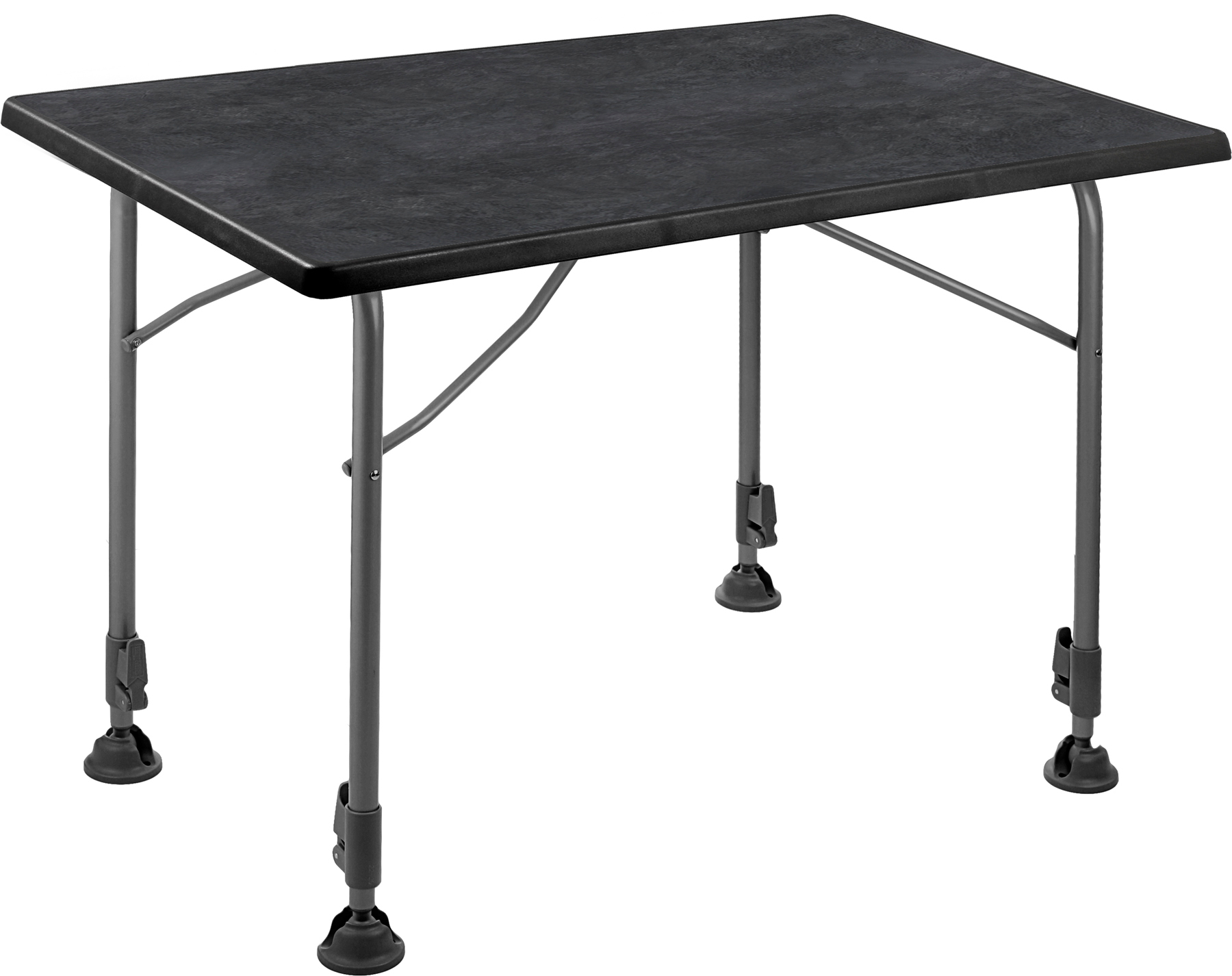 Brunner Linear Black Camping Table - 115 x 70 - Caravan Stuff 4 U
