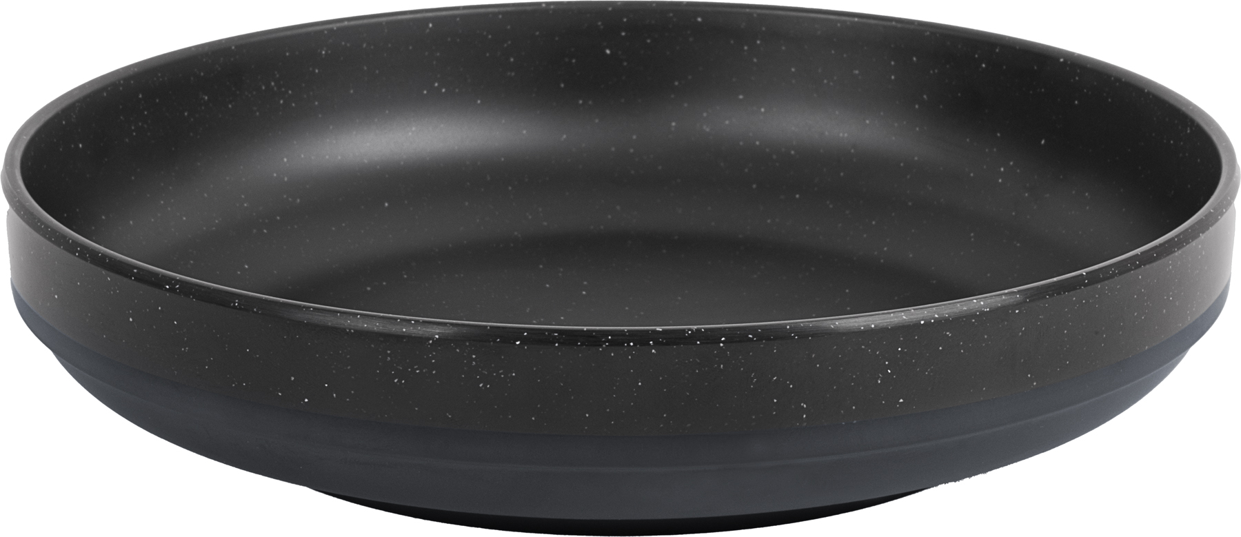 Brunner Stone Touch Melamine 23cm Deep Plate - Odette Black - Caravan ...