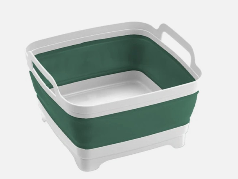 Lifestyle Packflat Silicone Sided Sink with Strainer and Twist Drain ...