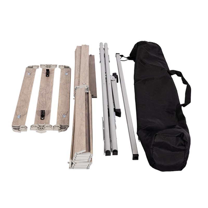 Quest Derwent Table - Wood Effect with Bag - Caravan Stuff 4 U